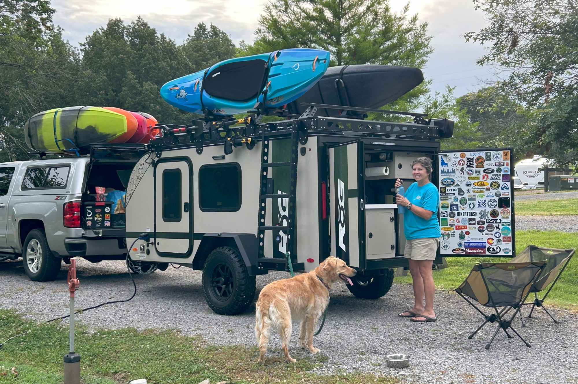 Western Road Trip with Our New Encore ROG Camper | Whitewater's Long ...